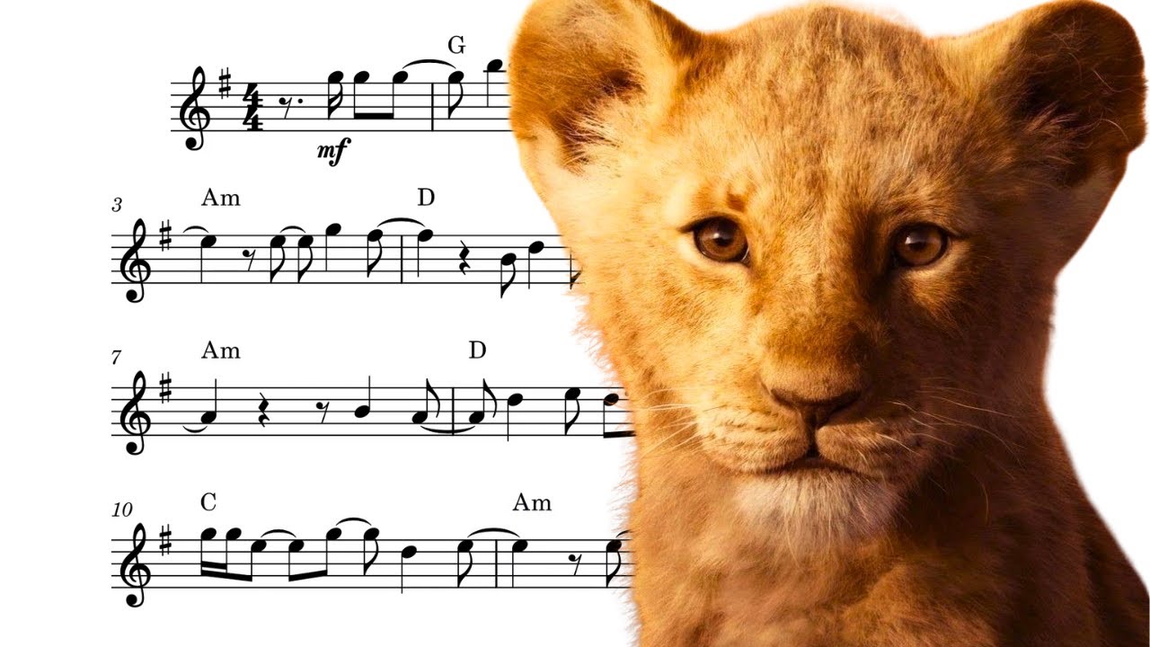I Always Wanted A Brother From "Mufasa: The Lion King" VIOLIN Sheet ...