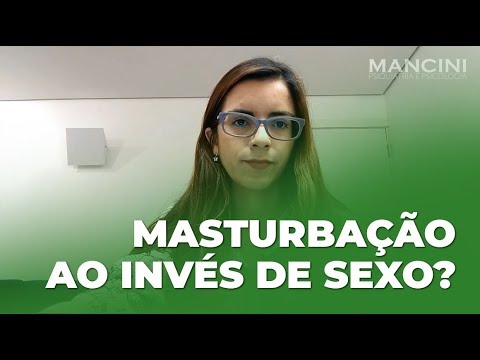 Masturbation instead of sex?