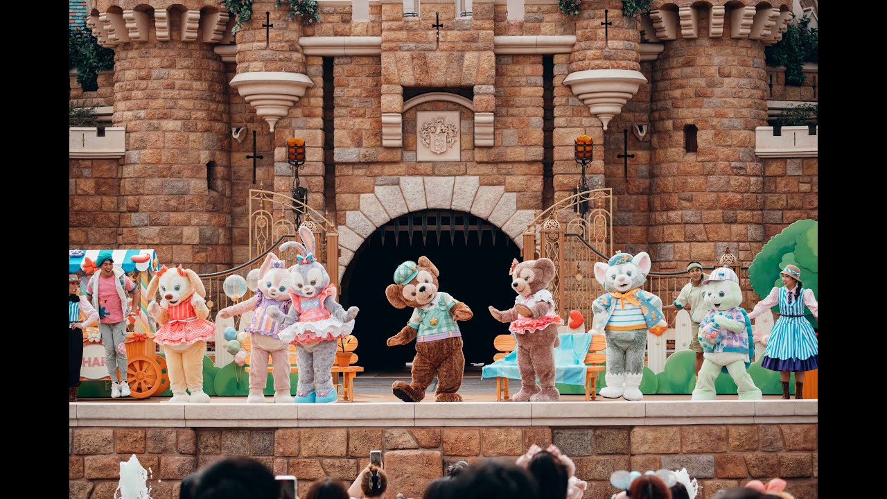 Duffy 與好友「快樂分享」小劇場 Duffy & Friends “The Joy of Sharing” Show [4K]香港迪士尼 ...