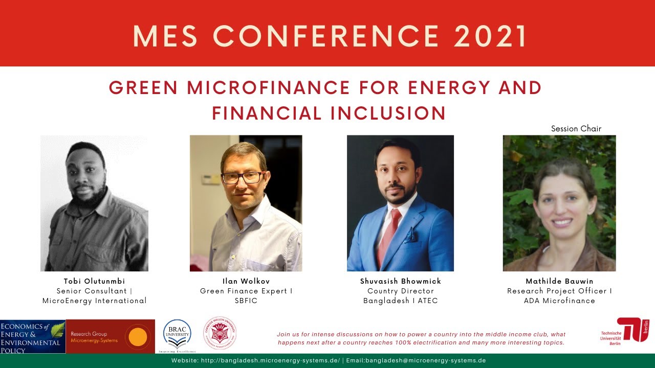 Green Microfinance for Energy and Financial Inclusion | 2021 MES ...