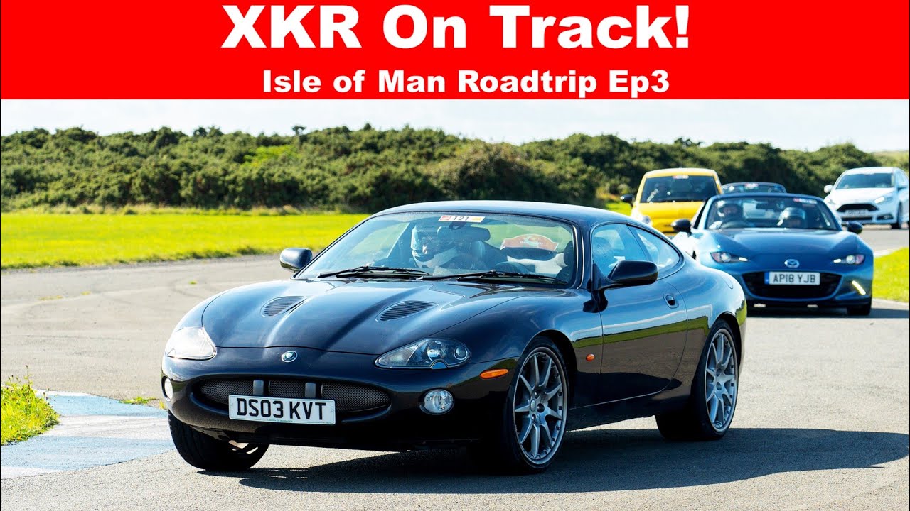 Can Our Jaguar XKR Survive A Track Day? Jurby Circuit - Isle of Man ...