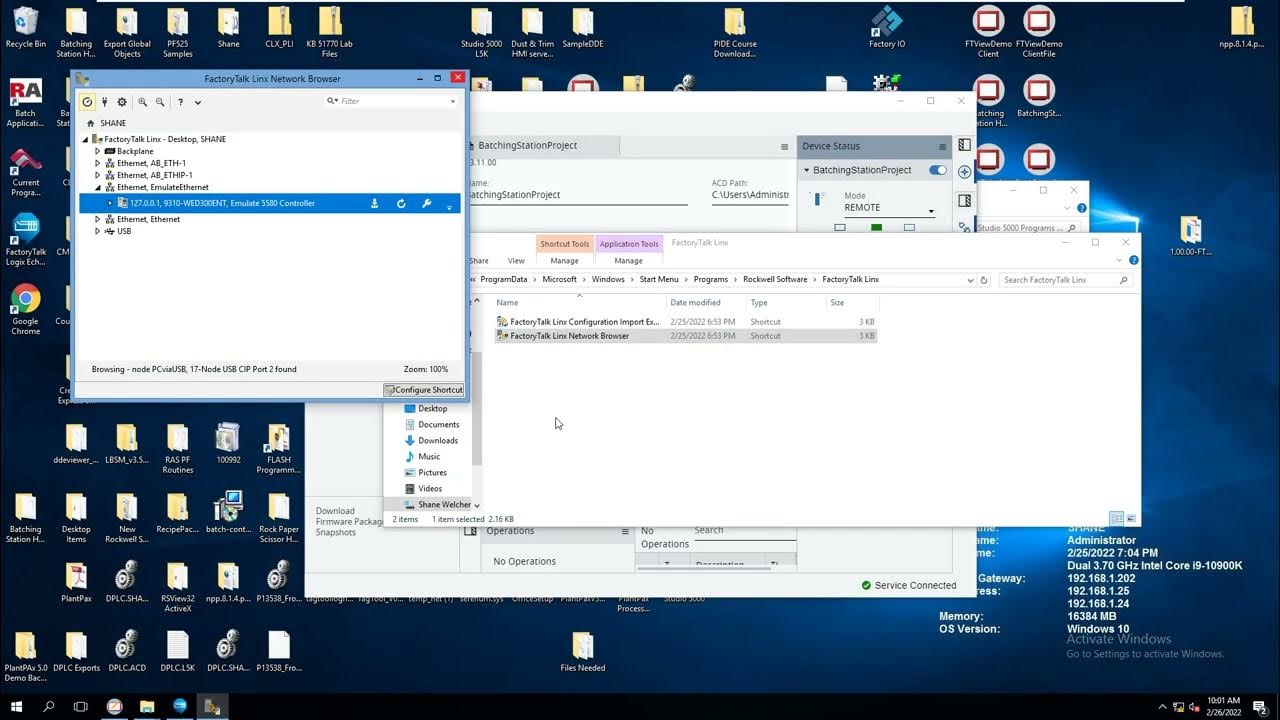 Using FactoryTalk Logix Echo Tutorial - YouTube