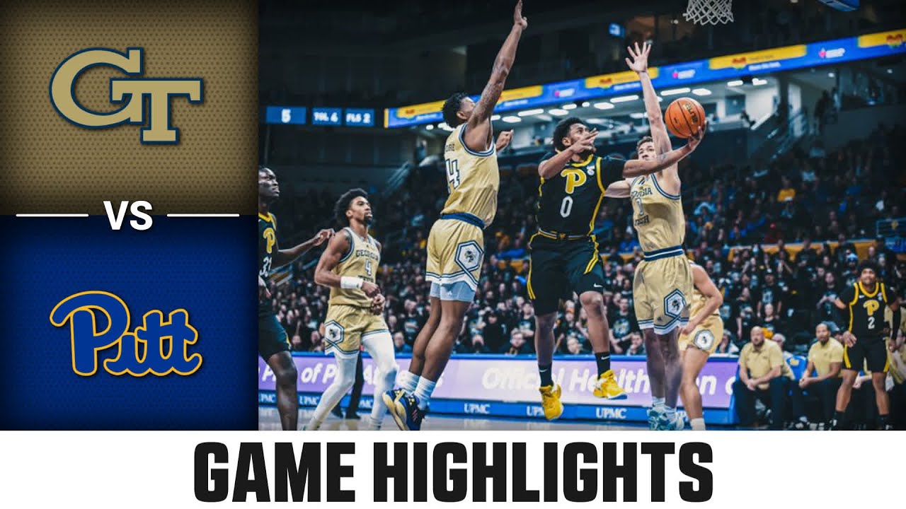 Georgia Tech vs. Pittsburgh Men's Basketball Highlight (2022-23) - YouTube