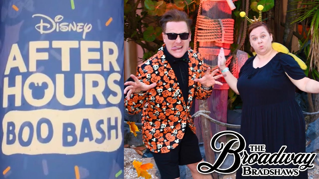 Ep. 85Halloween! Disney's BOO BASH Jared and Brooke check out all the ...
