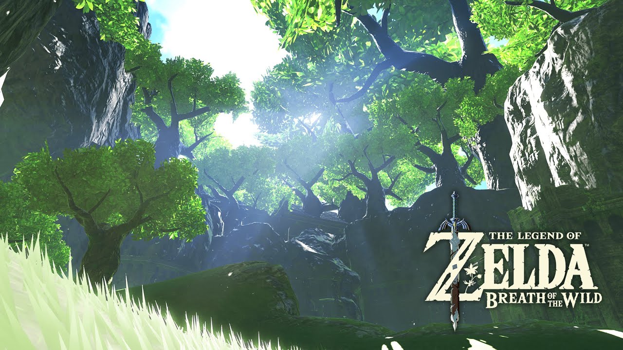 NEW! Forest Temple - Zelda Breath of the Wild - YouTube