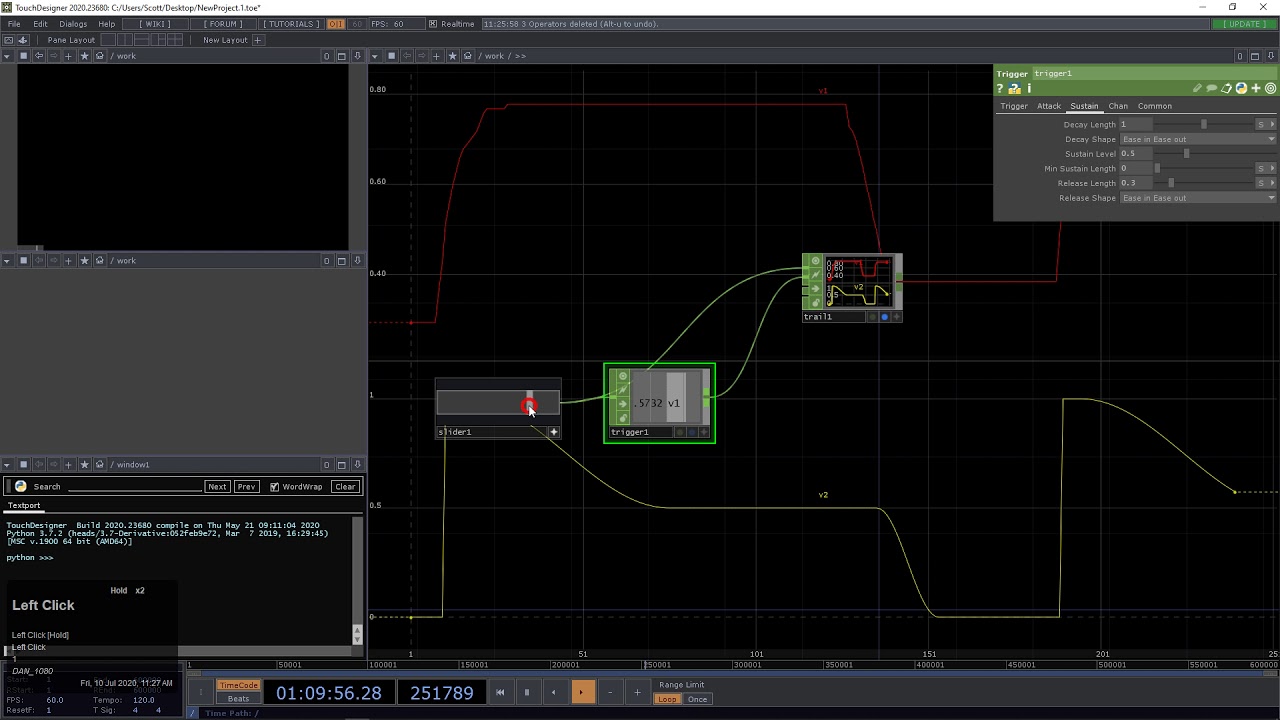 Trigger CHOP in TouchDesigner - YouTube