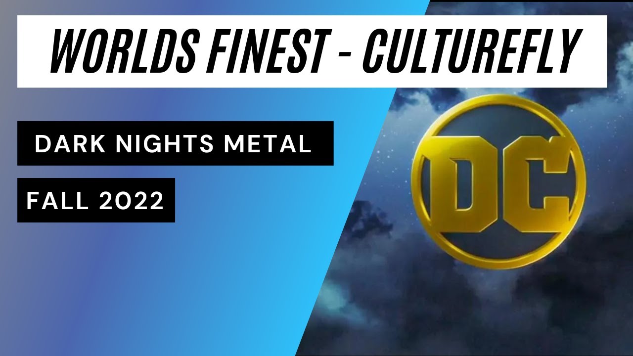 DC Worlds Finest Culturefly Batman Dark Nights Metal Unboxing Fall 2022 ...