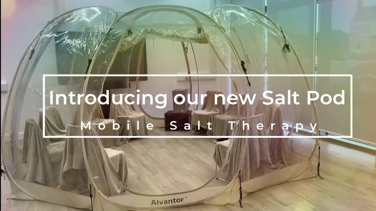 Mobile Salt Therapy Pod - YouTube