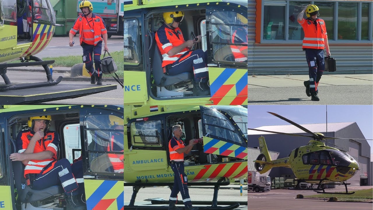 Drukke periode MMT inzetten Lifeliner 2 - Voorbereidingen, Take off ...