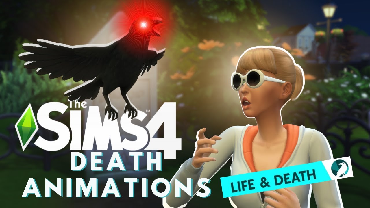 New Death Animations in The Sims 4 Life and Death - YouTube