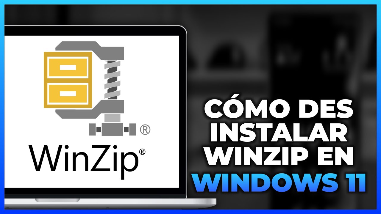 Cómo desinstalar Winzip en Windows 11 (Nuevo) - YouTube