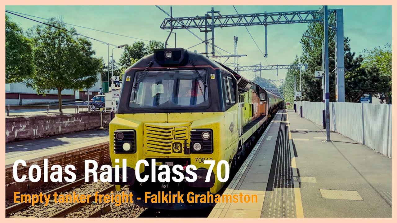 Colas Rail Class 70 - YouTube