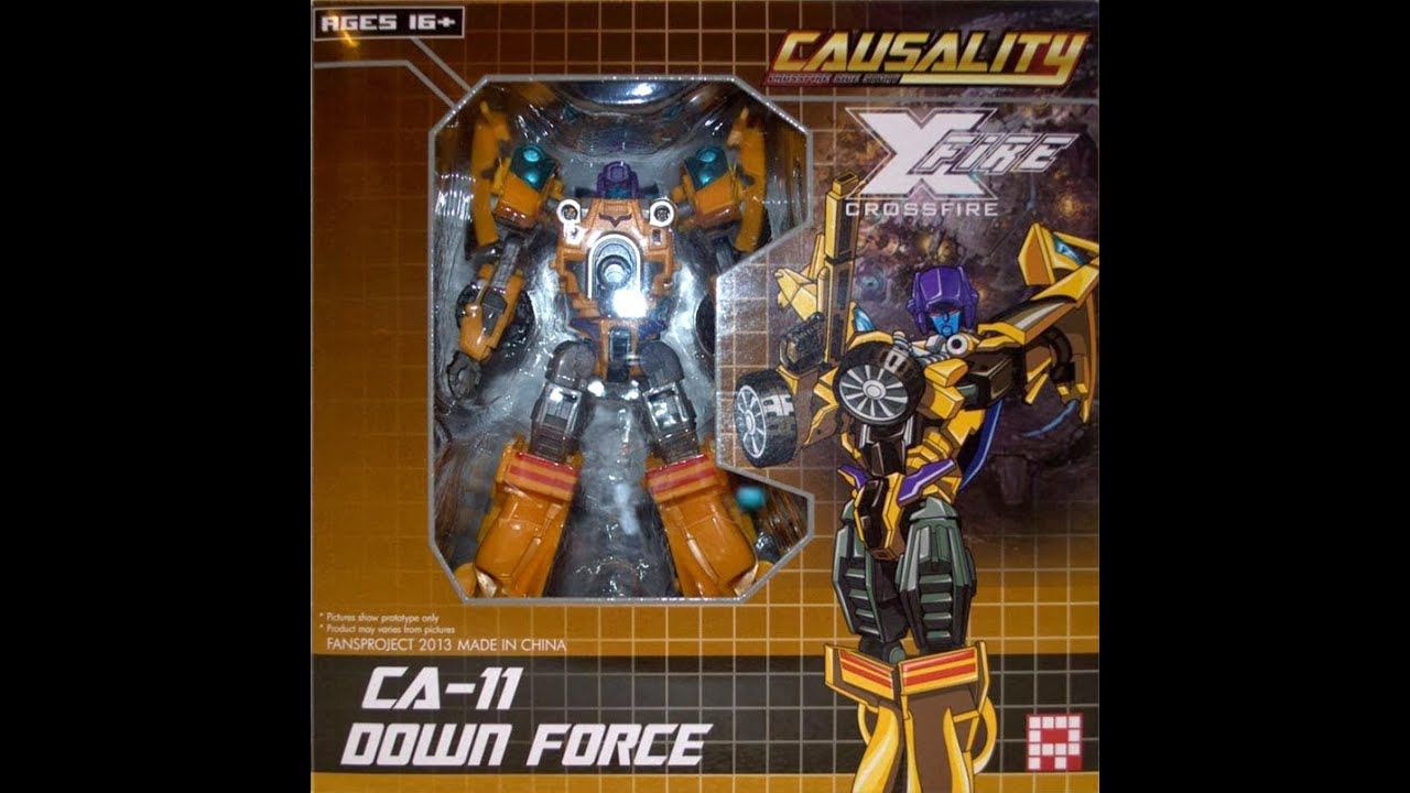 Transformers - Fansproject - Causality CA 11 Down Force - NOT Stunticon ...