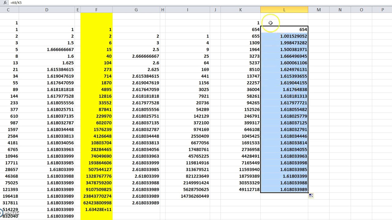 Phiits Not Just The Fibonacci Numbers Youtube