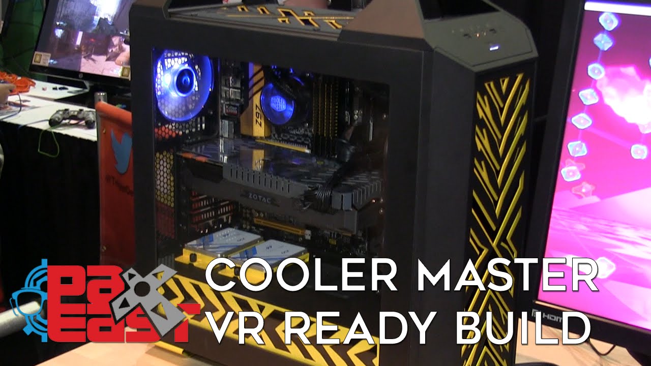 Cooler Master Custom VR Ready Gaming PC Build at PAX 2016 - YouTube