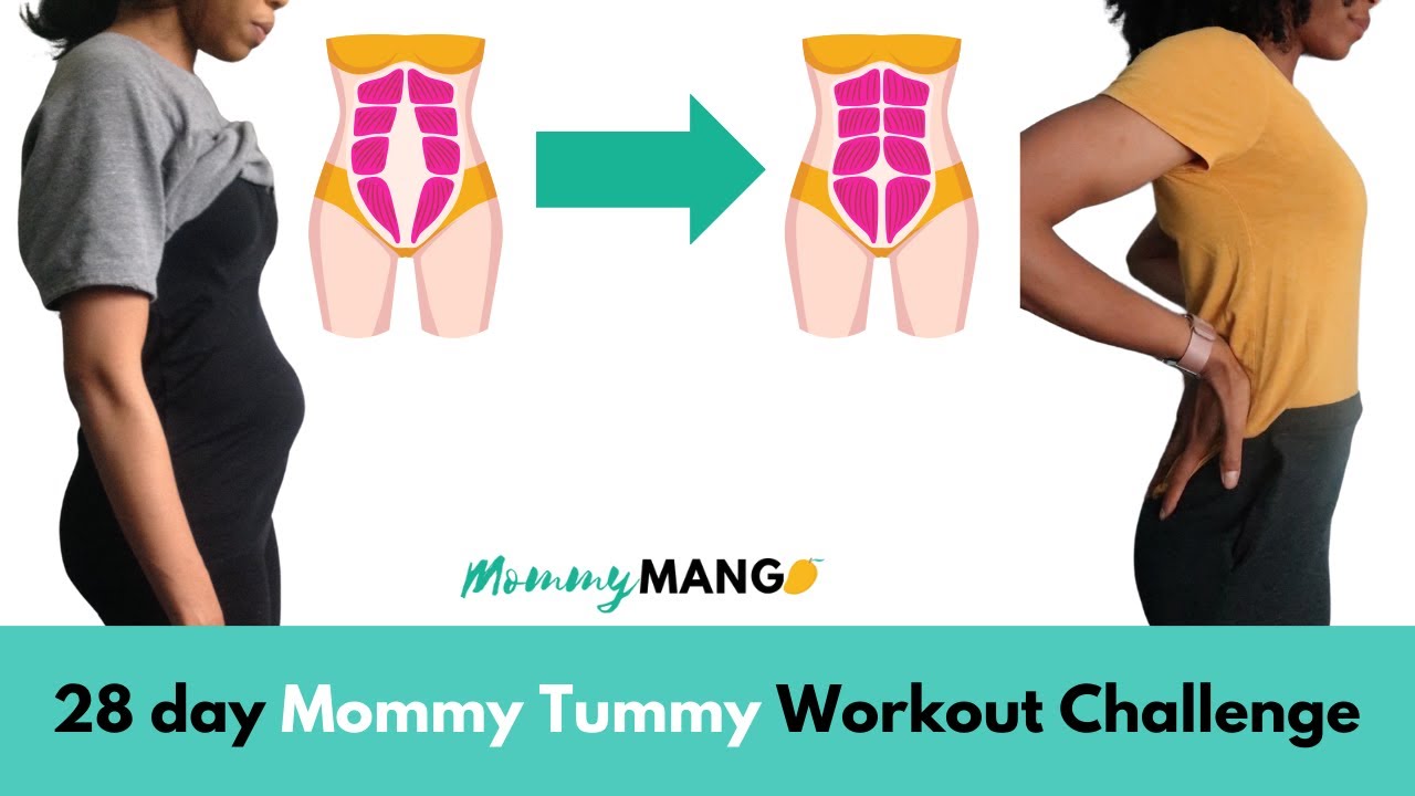 Diastasis Recti Overview Of My 28 Day Workout Challenge 2020 Youtube