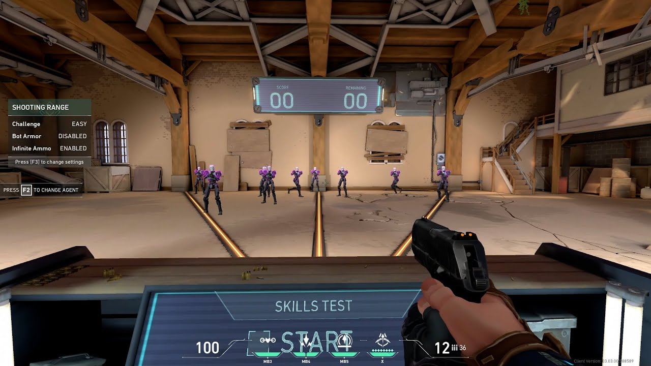 Shooting With Every Gun In Valorant (1920x1080)(4:3) - YouTube