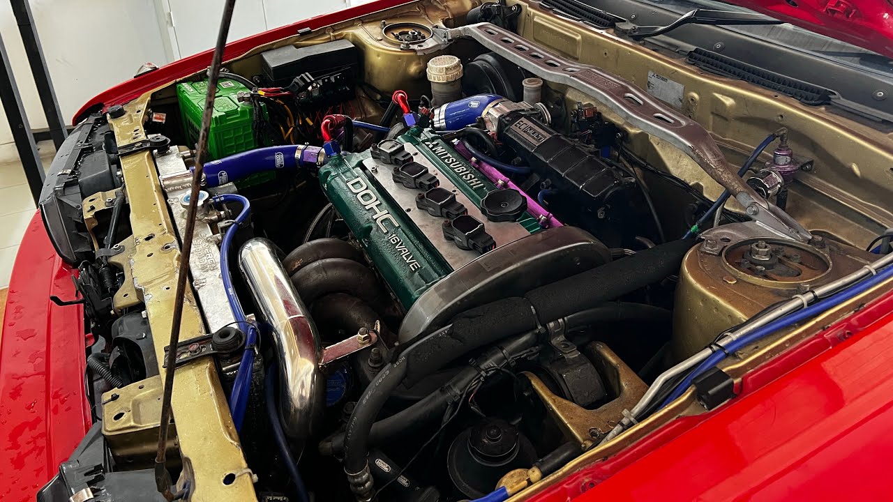 MITSUBISHI GALANT VR4 (4 WHEEL DRIVE) TURBO ENGINE POWERED BY MAXXECU ...