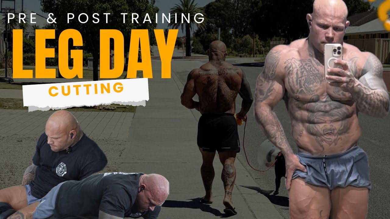 Leg Day | PRE and POST Nutrition + Super Supp Updates - YouTube
