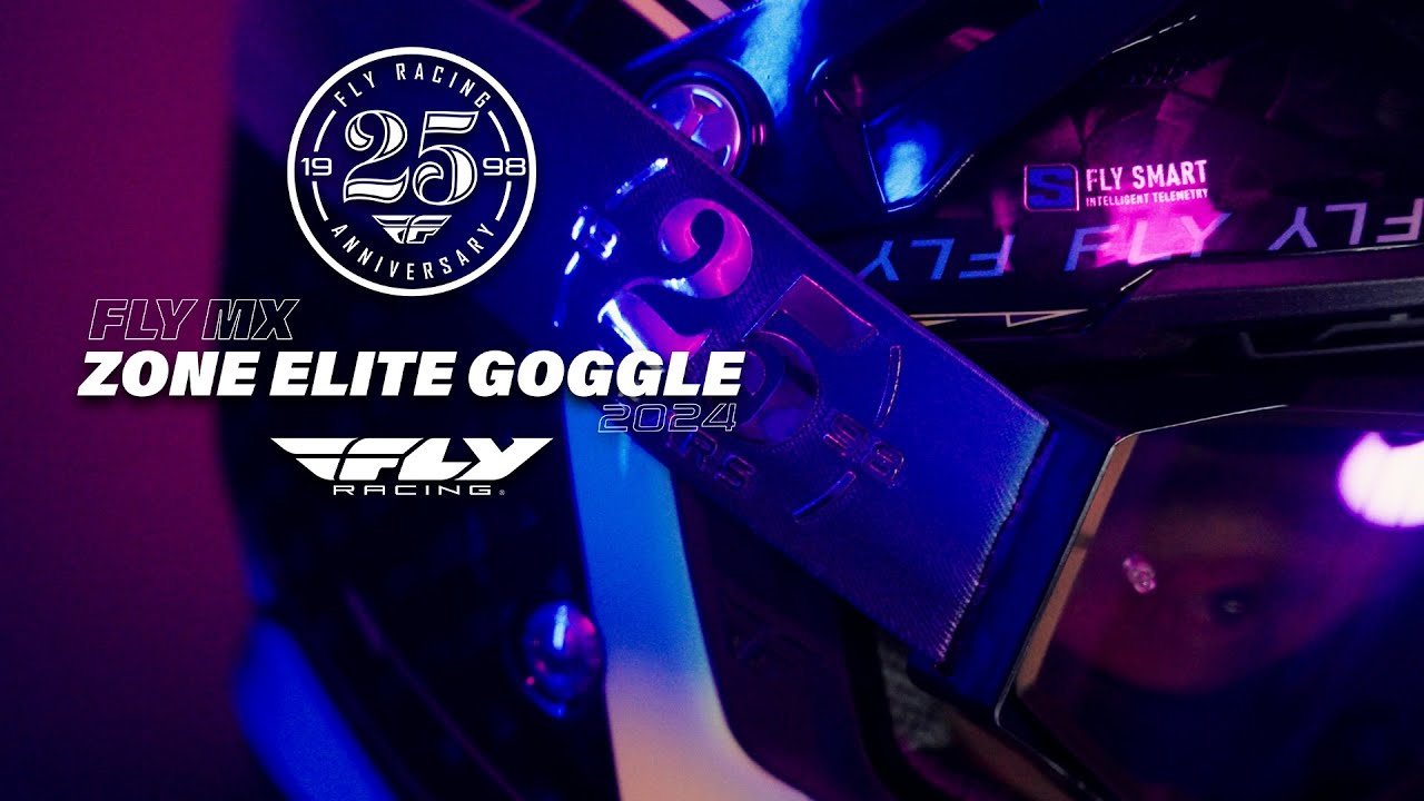 2024 Fly MX Zone Elite Goggle - YouTube