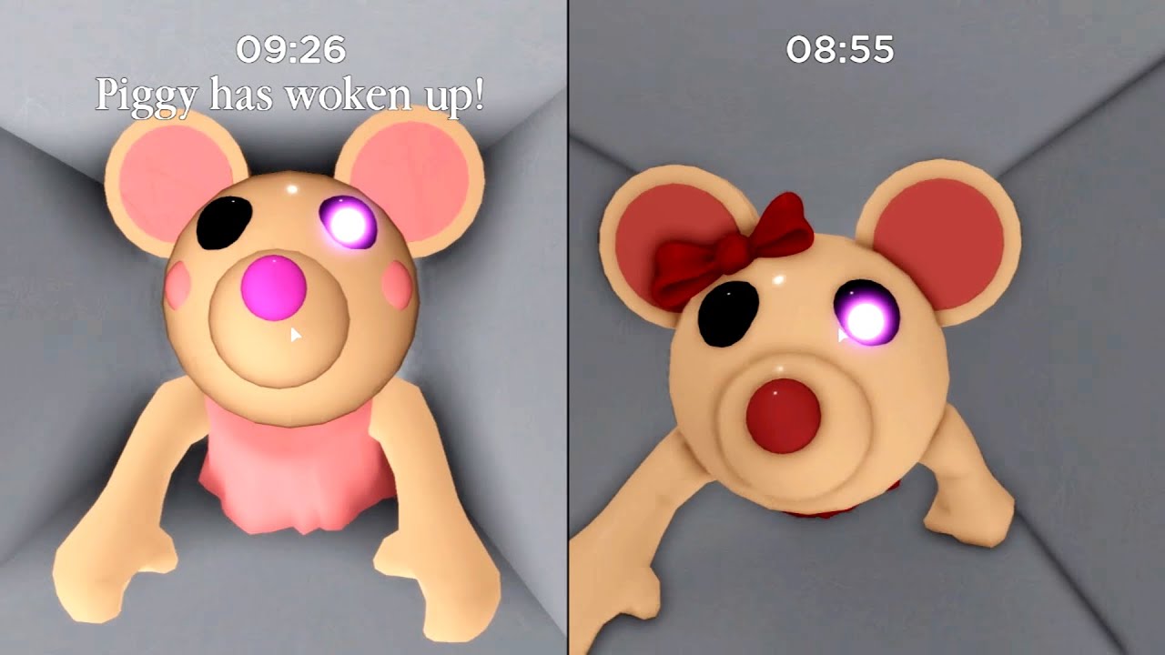 OLD MOUSY VS NEW MOUSEY JUMPSCARE - Roblox Piggy New Update [COMPARISON ...