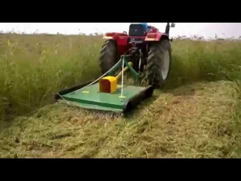 TMS tractor slasher - YouTube