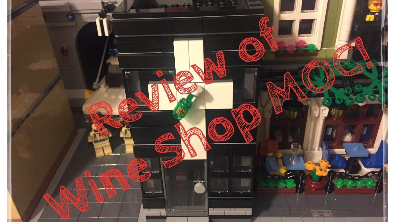 Review of My LEGO Wine Shop Moc! - YouTube
