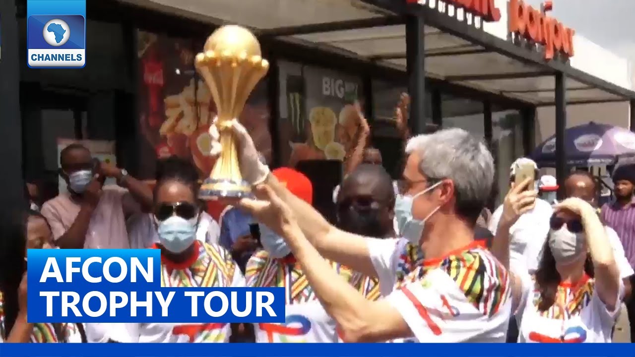 Total Energies AFCON Trophy Tour: Official Sponsor Unveils Trophy At ...