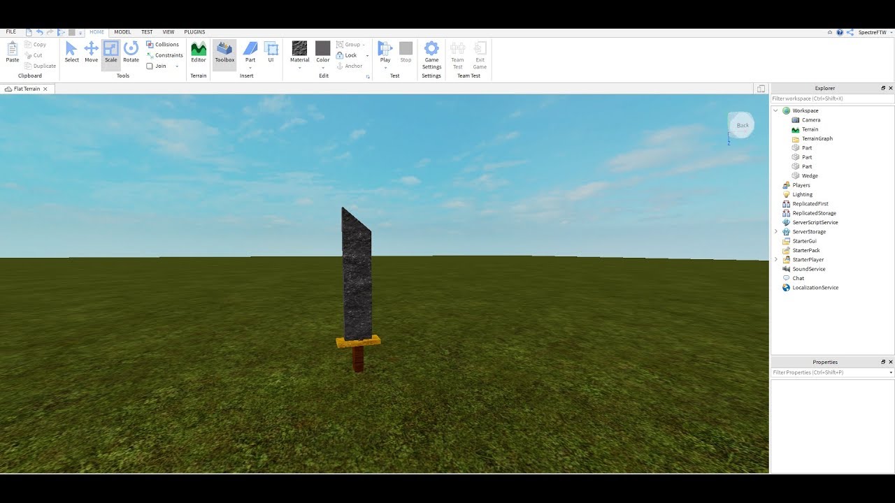 How to make a tool in Roblox Studio! (Roblox Studio Basics Ep.3) - YouTube