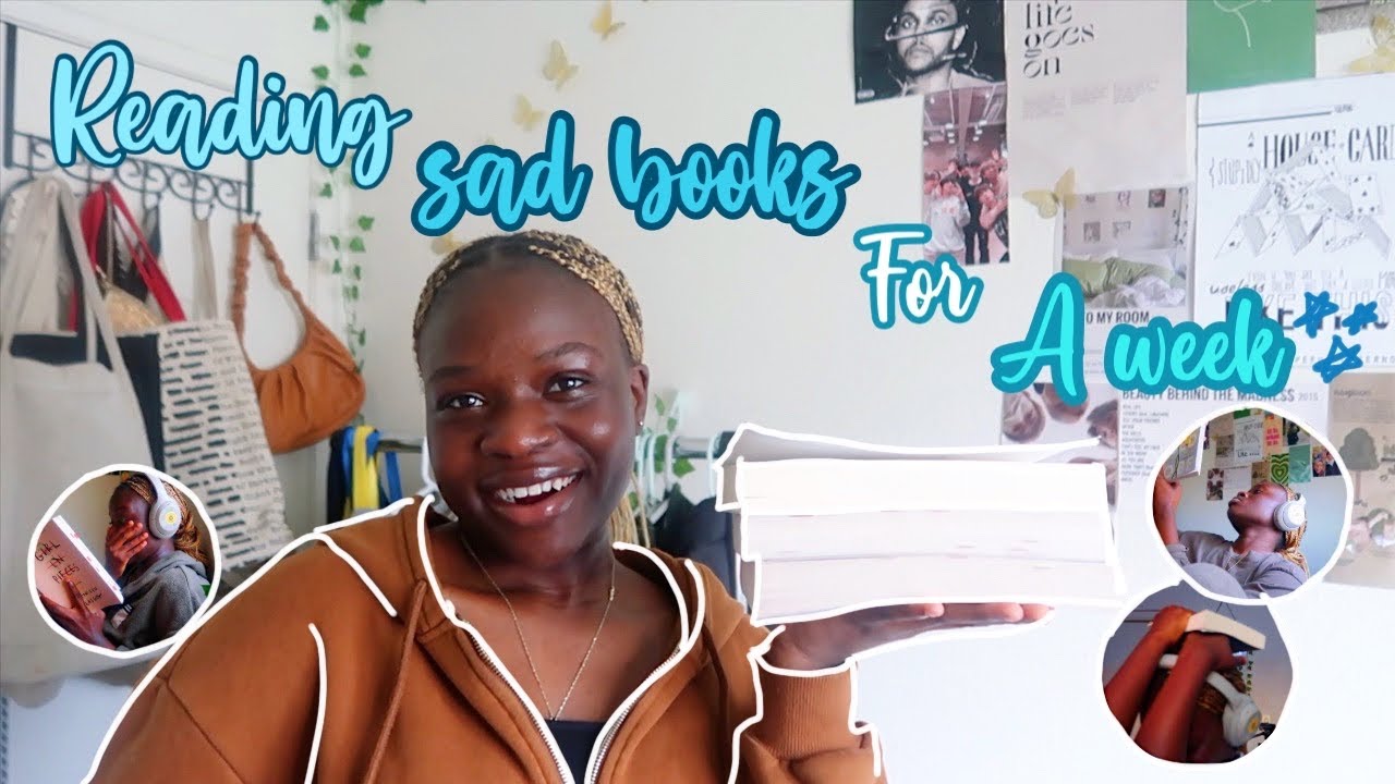 AN UNHINGED READING VLOG ⚠️: Reading Sad books for a week| Lots of ...