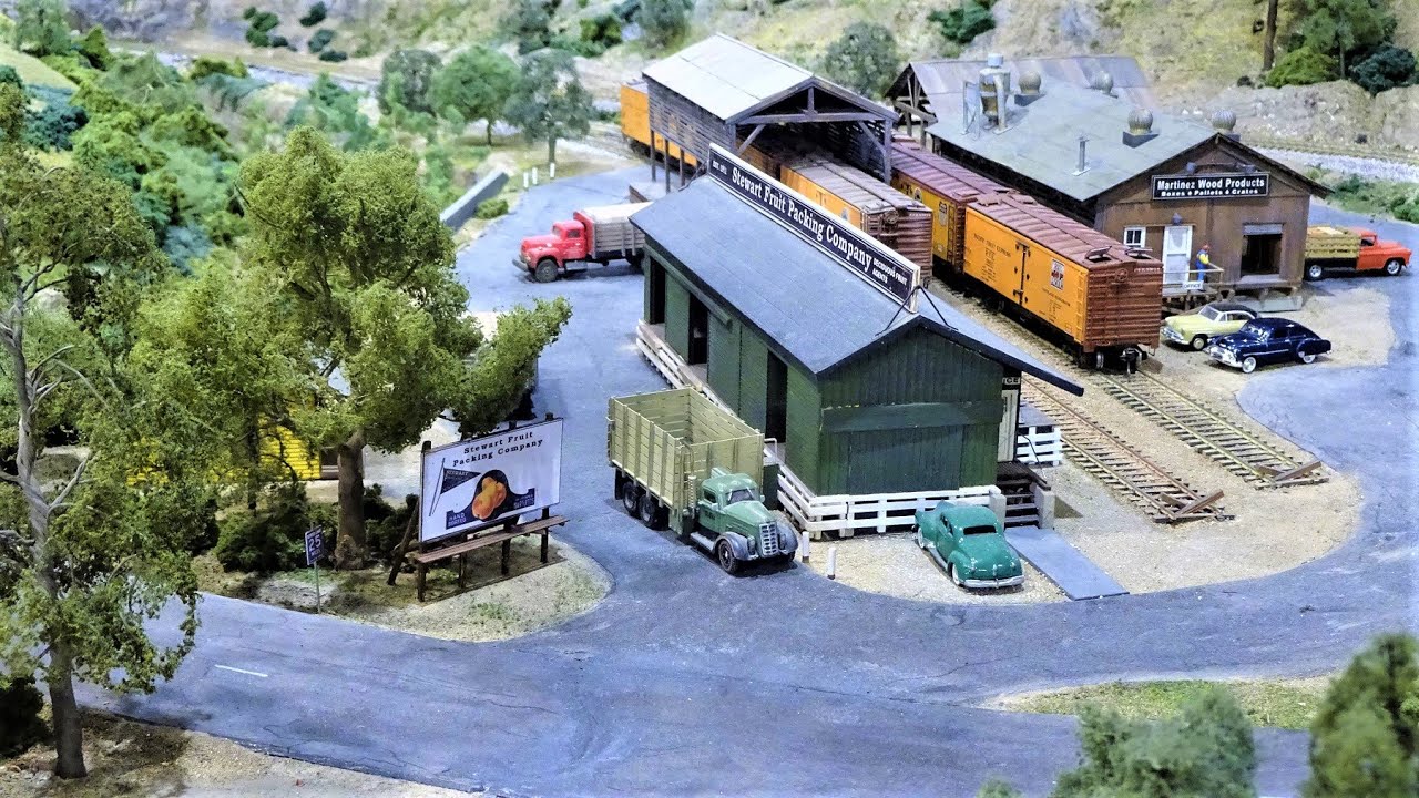 Secrets of the Model Railroad World: Fruit Sheds - YouTube