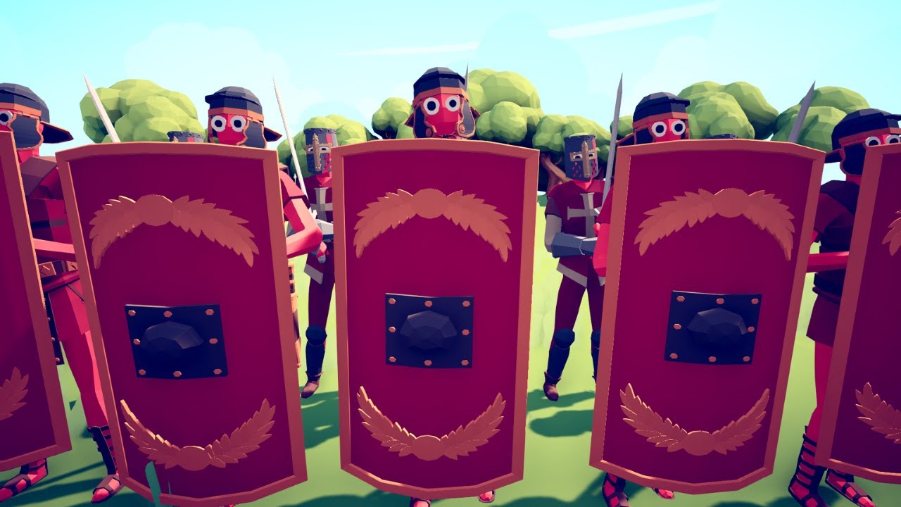 TABS | 5 Shield Bearer & 5 Squire VS Custom Units (Same Price) - YouTube