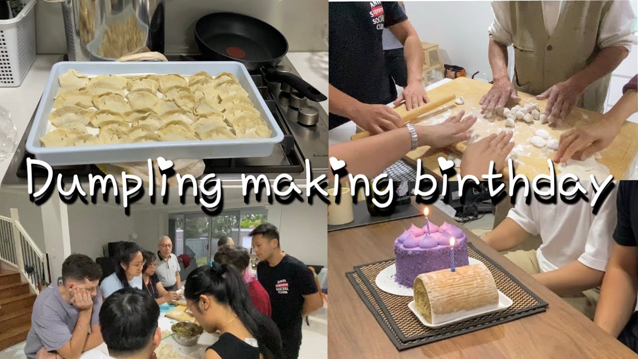 Birthday Dumpling Making | family VLOG 🇨🇳🇵🇭 - YouTube