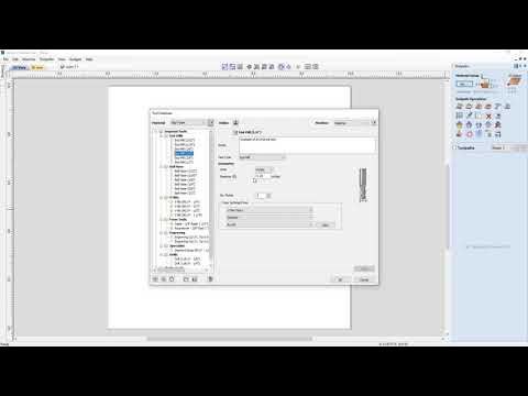 Tool Database Guide | Vectric V11 Tutorials - YouTube
