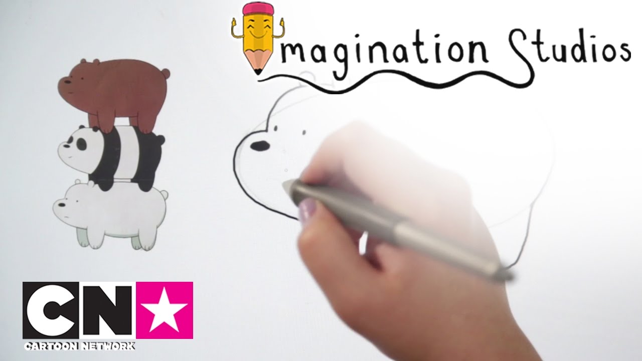 We Bare Bears | How to draw Ice Bear? | Cartoon Network - YouTube