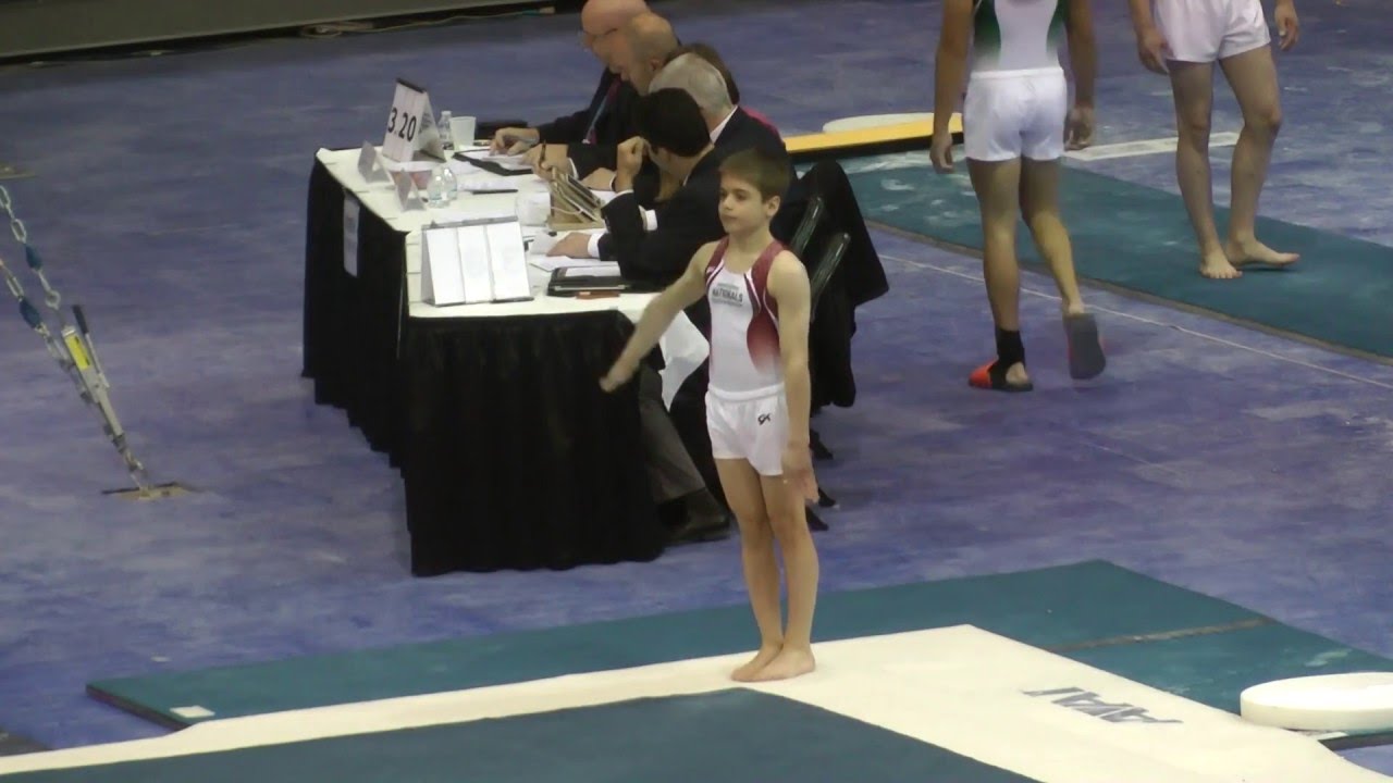 Jayson Flack - 2016 JO Nationals - Level 8 JE - YouTube