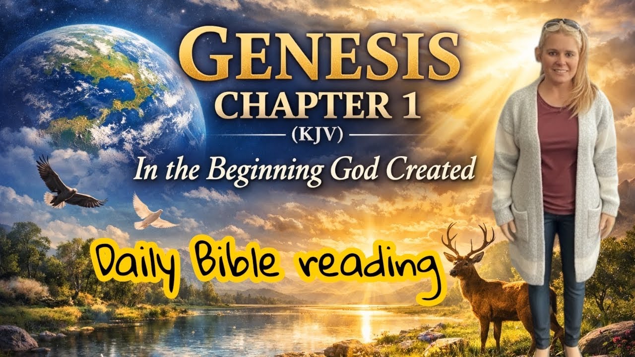 Genesis Chapter 1 (KJV) | Daily Bible Reading | In the Beginning God ...