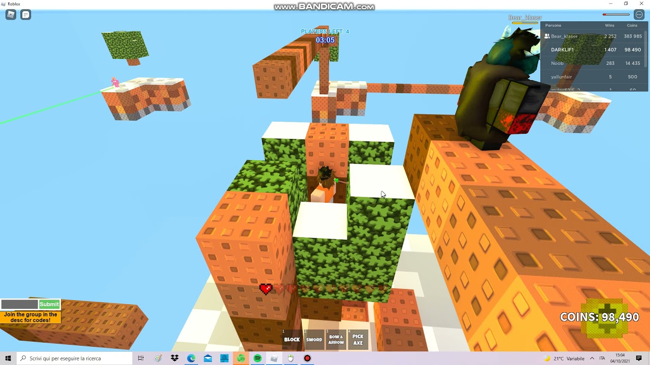 play to sky|ROBLOX SKYWARS - YouTube