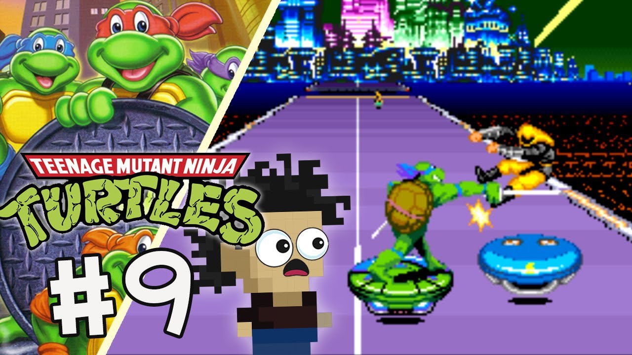 COMBATS EN HOVERBOARD ! Let's Play TMNT - Turtles in Time #9 - YouTube