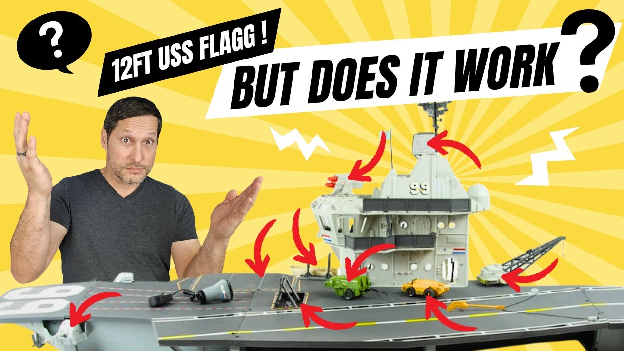 Do the 12ft long Classified USS Flagg features WORK??! - YouTube