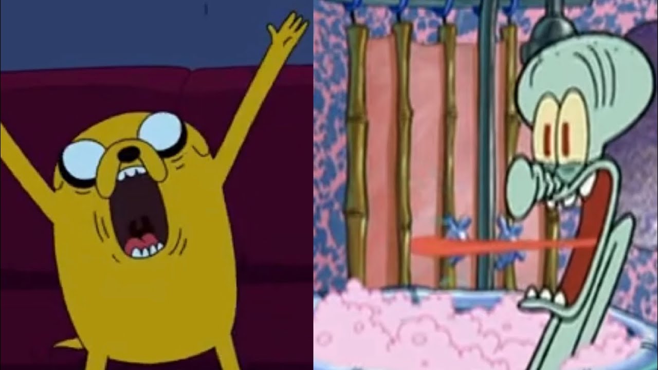 Jake Screaming Like Squidward - YouTube