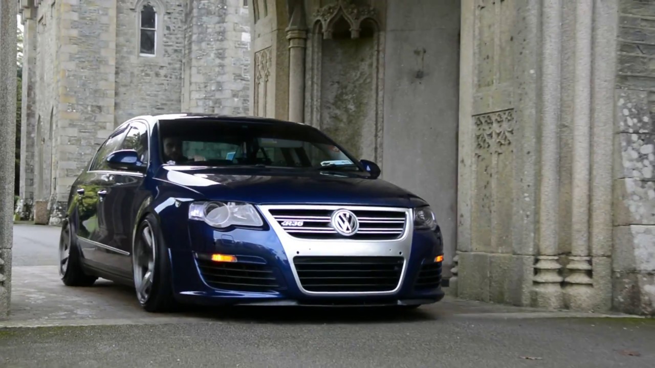 tj's static b6 passat - YouTube