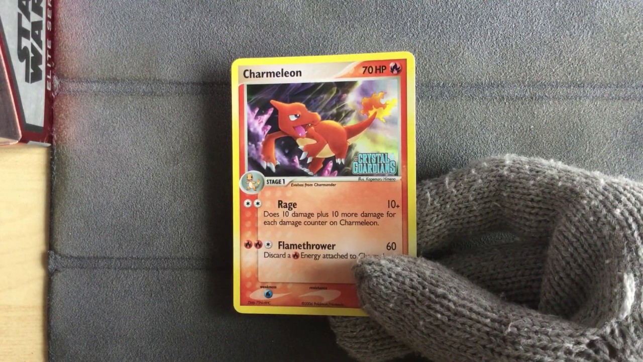 Charmeleon 29/100 Reverse Holo - Pokemon Crystal Guardians - YouTube
