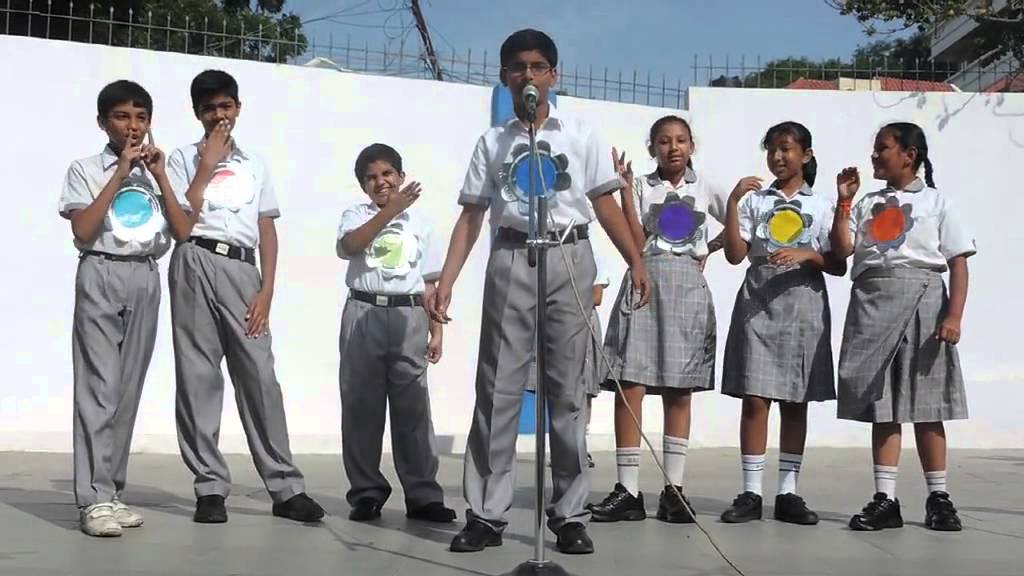 Assembly - Grade VII B -The Colours- battle for supremacy-Best CBSE ...