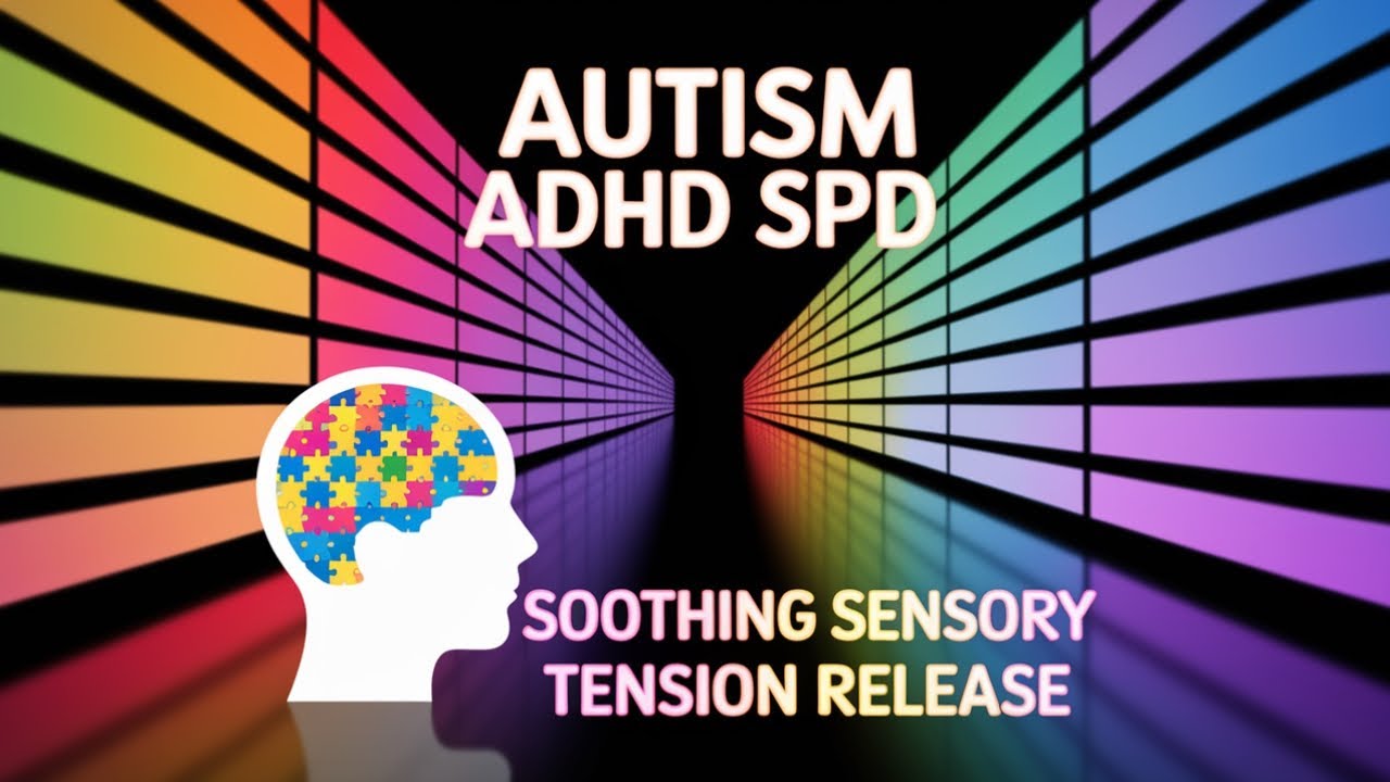 Sensory Video for Autism, Tunnel Visual to Help Clam Tantrums - YouTube