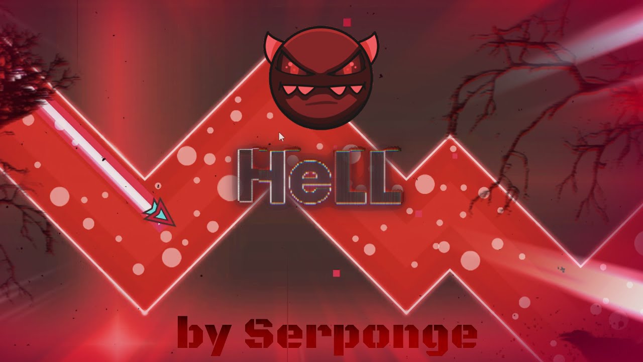 HeLL 100% ( No Coin ) / Medium Demon by Serponge / Geometry Dash - YouTube