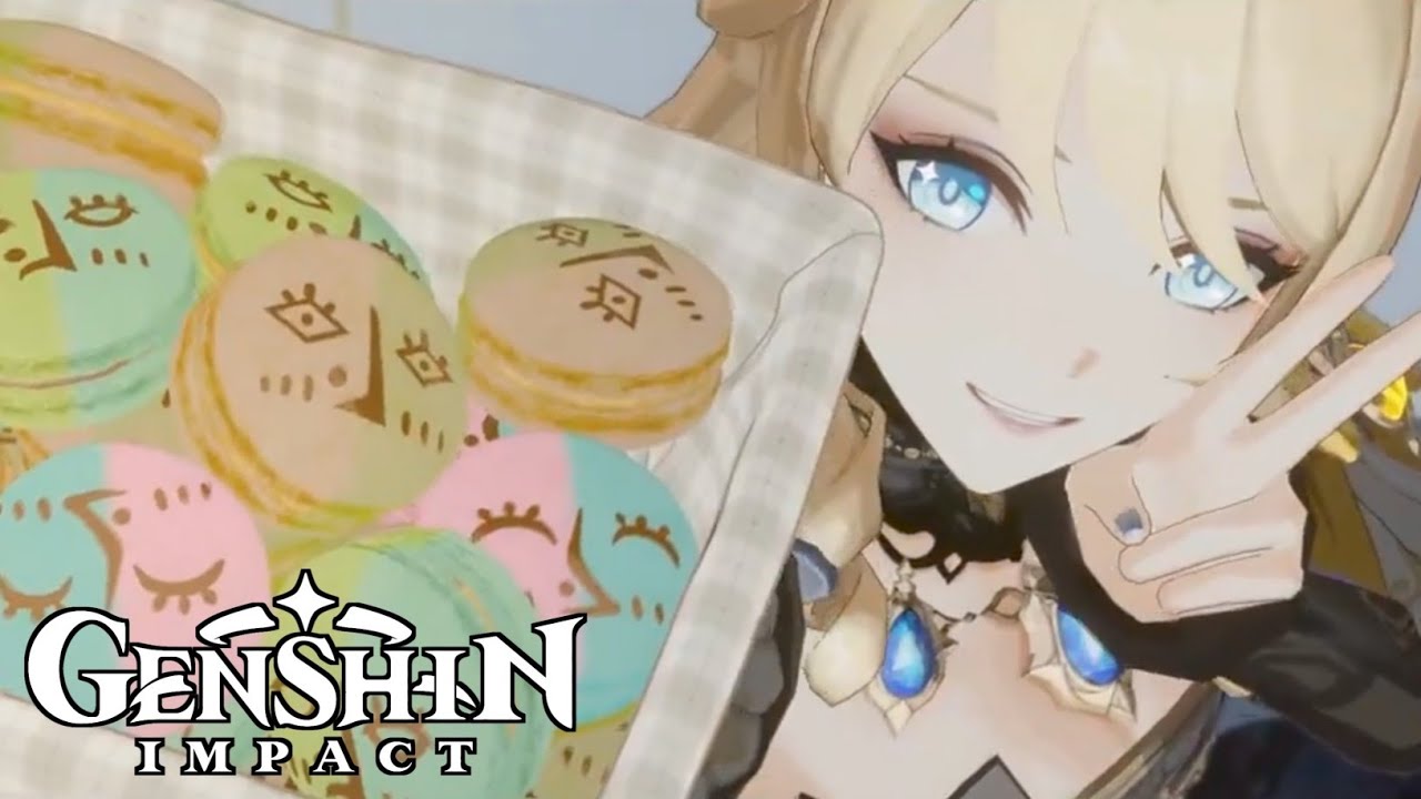 NAVIA'S BEST MACARONS | Genshin Impact Fan Animation - YouTube