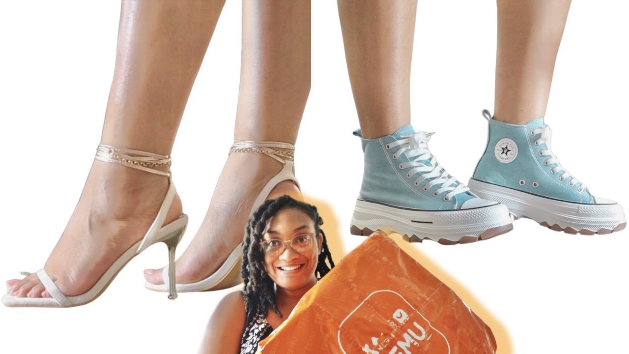 TEMU SHOE HAUL| UNBOXING | TRY-ON HAUL | TEMU REVIEW | SUMMER SHOE HAUL ...