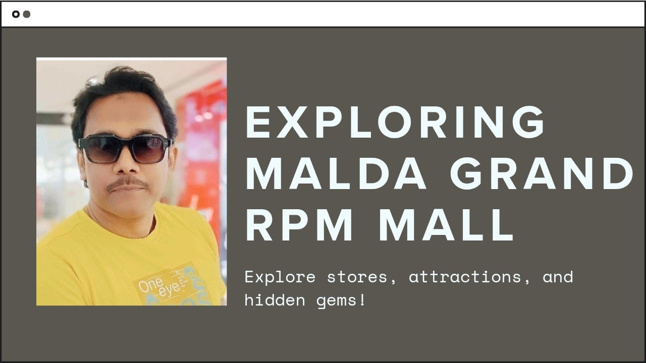 Exploring malda grand mall prm with my friend. - YouTube