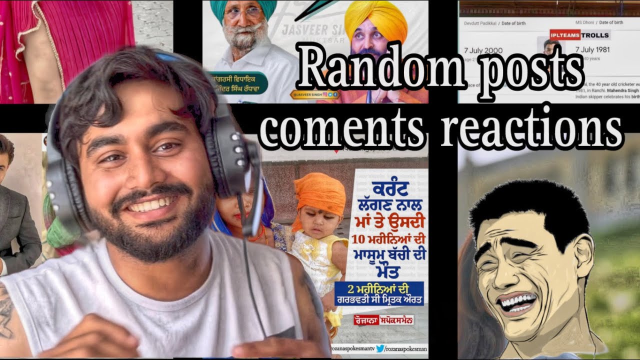 Random insta post comments reaction 😂😂#justiceforsidhumosewala # ...